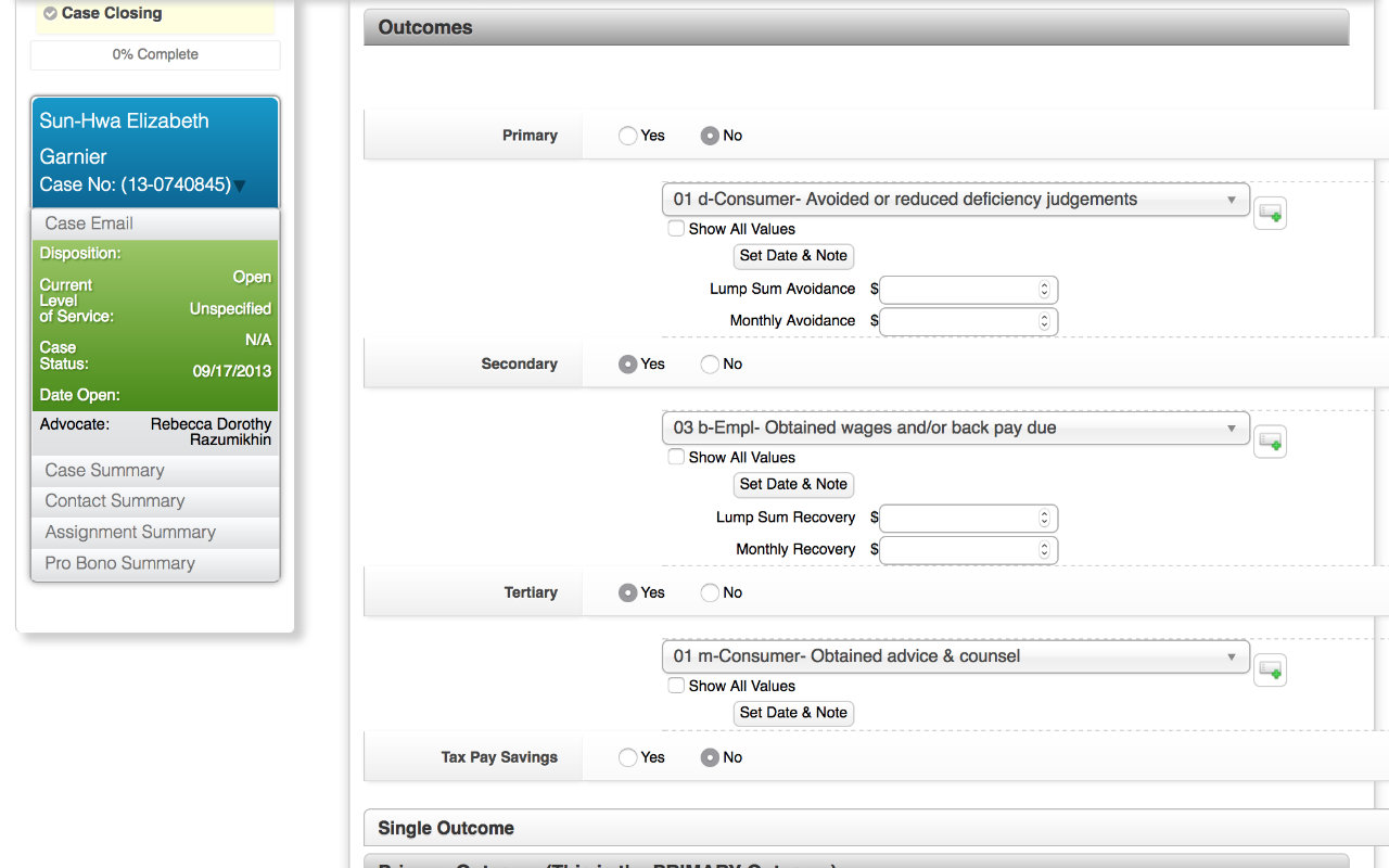 Funders Delighted by Better Outcome Tracking - LegalServer